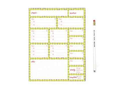 Wildflowers Project Pad — The Paper Curator