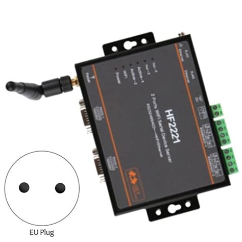 HF2221 2 Poorten Wifi Serial Device Server RS232 R Grandado