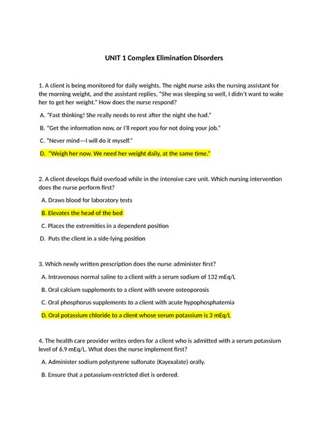SOLUTION Unit 1 Practice Questions With Answers 1 1 Docx Studypool