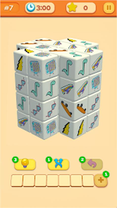 Cube Match 3d Tile Matching Para Android Descargar