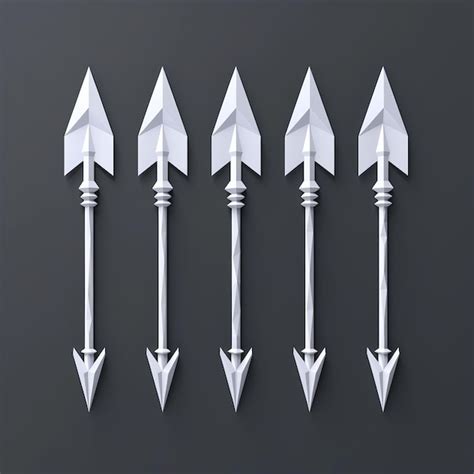 Rustic Vintage Arrow Vector Set With Distressed Textures And Bold Colors Ideal For Retro Designs