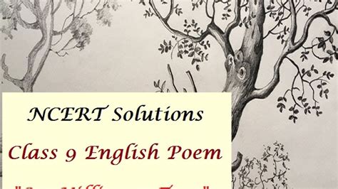 Trees Poem In English Class 6 At Caitlin Grimmett Blog