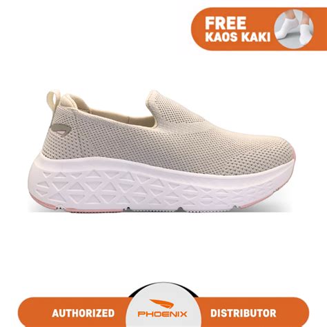 Jual Phoenix Daika Sepatu Slip On Wanita Beige Shopee Indonesia