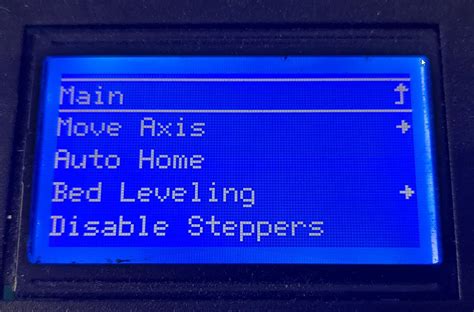 [bug] Missing Back Menu Items On 2 1 X Using Bigtreetech Skr Mini E3 3 0 W Stock Ender 3