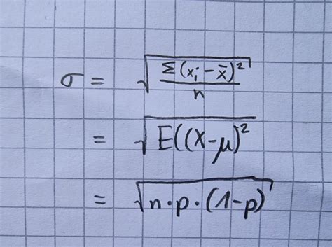 Standard Deviation Formula R Askmath