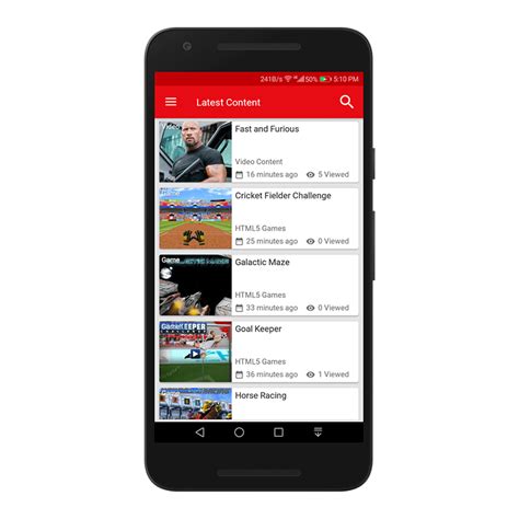 Multi Content App Viacoders Web Design Android Application