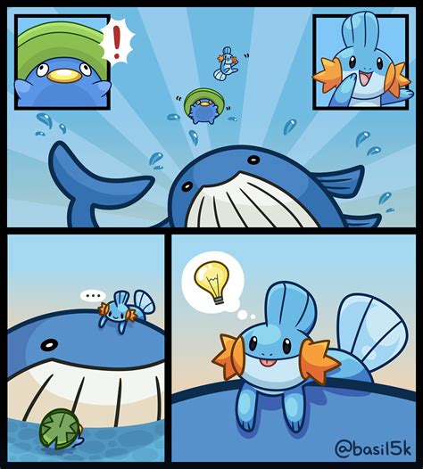 [oc] Mudkip And Lotad Go Wail Watching R Pokemon