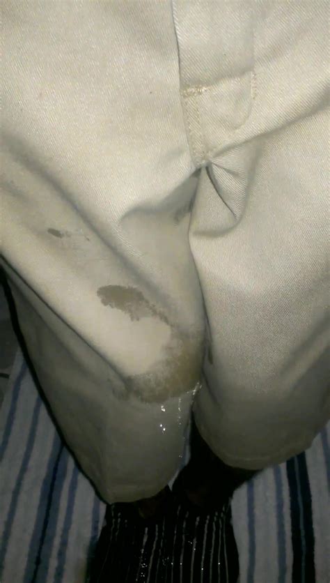 Cute Guy Pees His Shorts