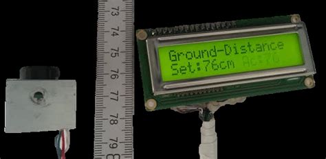 47 Pantalla Lcd Mostrando Data Adquirida Por El Sensor Sfr02