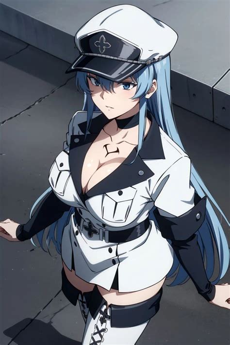 Esdeath Akame Ga Kill Cute Anime Character Akame Ga