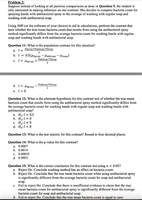 Problem 2 Suppose Instead Of Looking At All Pairwise Chegg Com