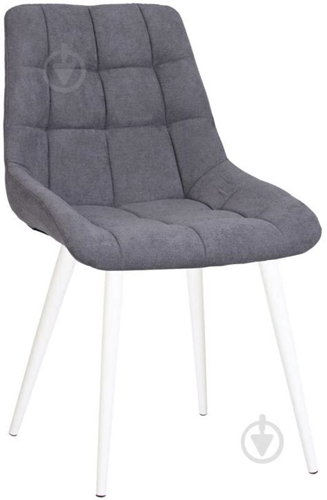 ᐉ Стул Nowy Styl NICOLE HN WHITE (BOX-2) SQR (CH) SORO-93 серый / белый ...