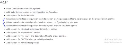 Cannot Create Interface Profile With Nexus As Code In Apic 60 Cisco Community