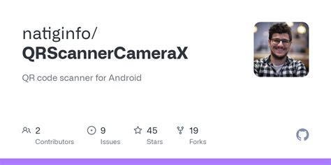 Github Natiginfo Qrscannercamerax Qr Code Scanner For Android