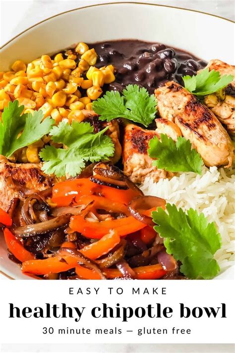 Healthy Chipotle Bowl At Home Artofit