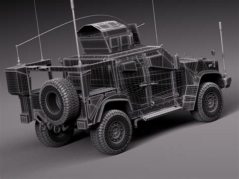 Oshkosh Jltv 2014 3d Model Max Obj 3ds Fbx C4d Lwo Lw Lws