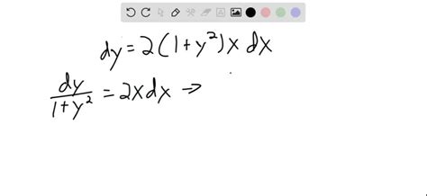 solved solve the differential equation by separation of variables