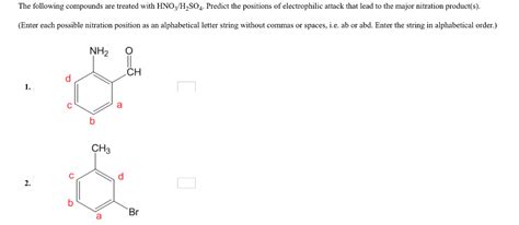 Solved The following compounds are treated with | Chegg.com