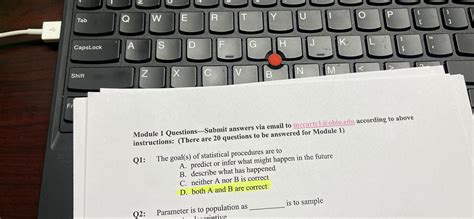 solved module 1 ﻿questions submit answers via email to