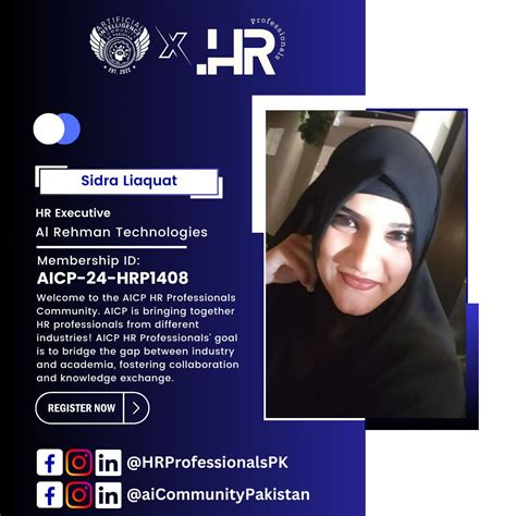 Sidrah A On Linkedin Hrcommunity Artificialintelligence Networking