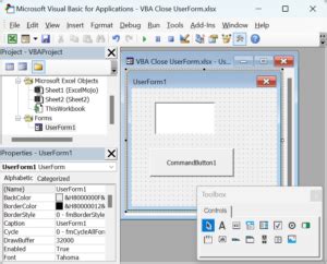 VBA Close UserForm Examples How To Close Excel UserForm