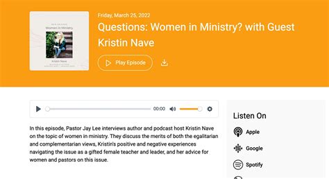 Podcast Show Notes Summary