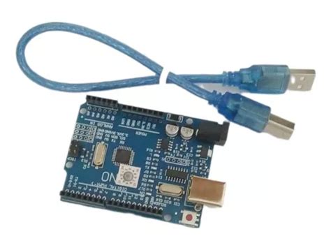 arduino uno compativel c cabo usb 30cm novo testado c nota