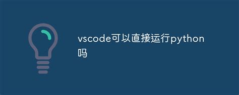 Can Vscode Run Python Directly VSCode Php Cn