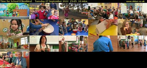 Time For School Cbeebies 2022 09 27 1505