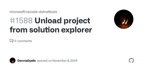 Unload Project From Solution Explorer · Issue 1588 · Microsoftvscode