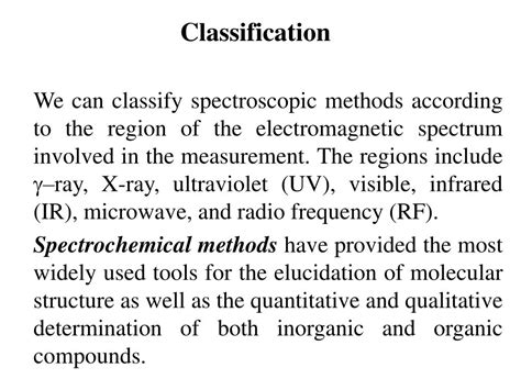 PPT Chapter 24 Introduction To Spectrochemical Methods PowerPoint