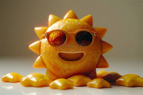 태양 이모티콘 패키지 일러스트 무료 다운로드 Lovepik