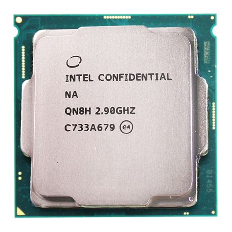QN8H ES CPU INTEL I7 Engineering Version Of Intel Core I7 8600 I7 8700 Six Core 2 9 Graphics