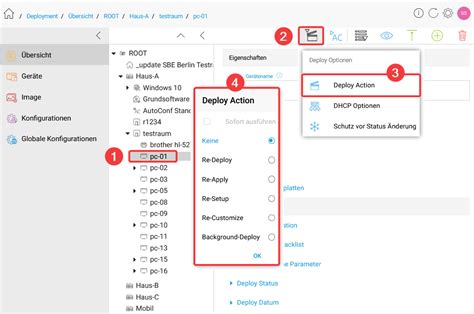 Deploy Actions Dokumentation
