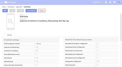 Enrolling Apple Devices Using Automated Device Enrollment Ade