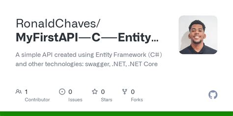 Github Ronaldchavesmyfirstapi C Entity Framework A Simple Api