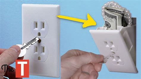 10 Secret Hiding Hacks That Will Fool Even The Smartest Burglar Secret Hiding Places Secret