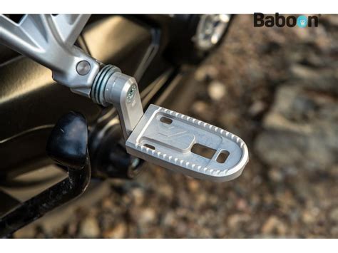 Wunderlich Vario Joint Evo1 Passenger Silver Baboon Motorcycle Parts