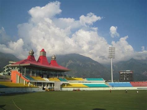 Dharamsala Cricket Stadium Stadium Real Pictures Golf Courses