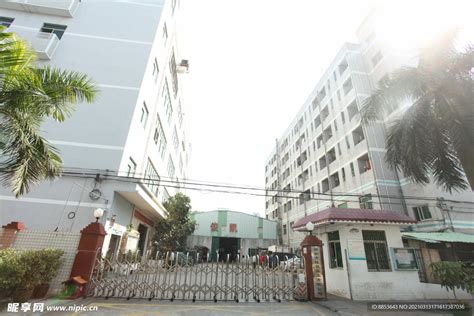 厂区大门摄影图建筑摄影建筑园林摄影图库昵图网