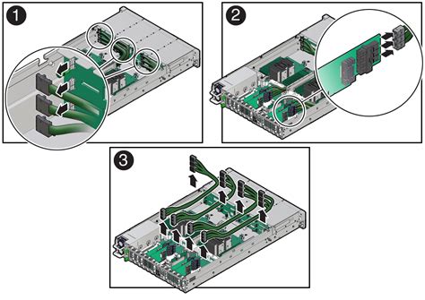 Remove Nvme Cables Oracle® Server X8 2l Service Manual