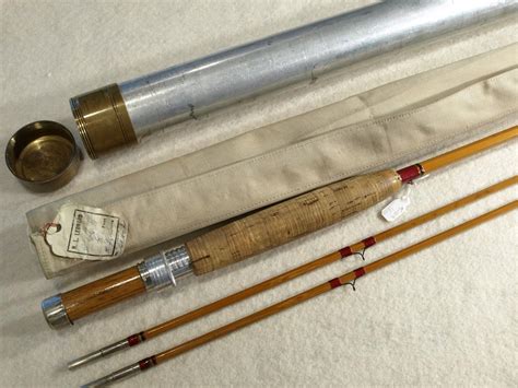 Sold Hl Leonard 66h Bamboo Fly Rod 8 For 6wt Line Classic