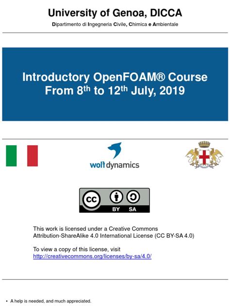 open foam pdf computational fluid dynamics fluid dynamics