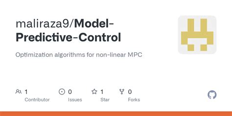 GitHub Maliraza Model Predictive Control Optimization Algorithms For Non Linear MPC