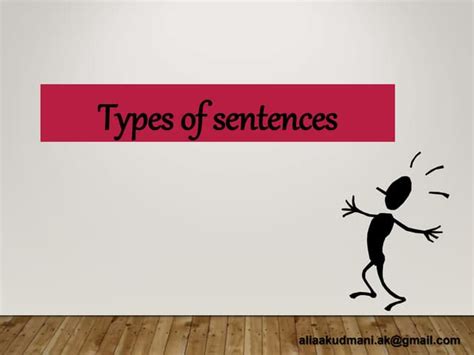 Grammar Types Of Sentences 1 Ppt