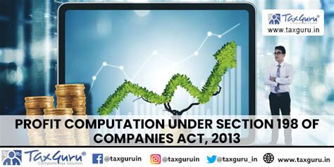 Profit Computation Under Section 198 Of Companies Act 2013