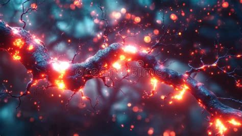 Glowing Neural Pathways A Microscopic Journey Into The Brain S