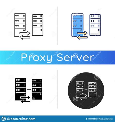 Reverse Proxy System Architecture Stock Image 372677389