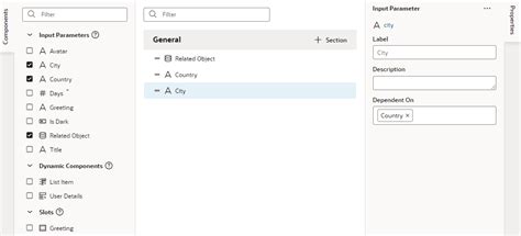 Section Fragment Properties For Display In The Properties Pane