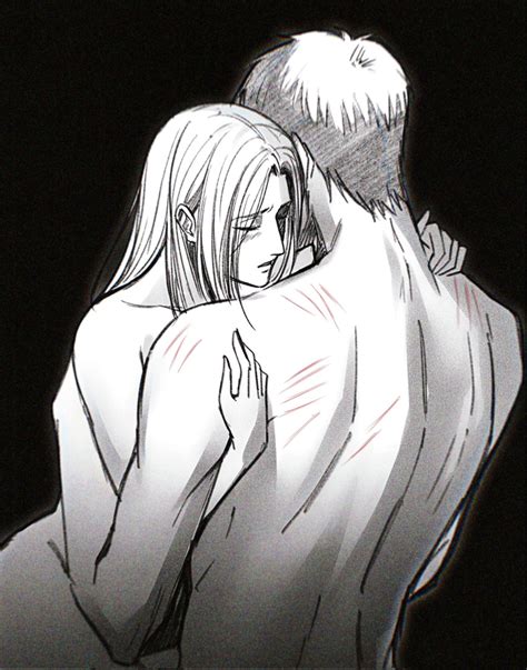 Rule 34 1boy 1girls Annie Leonhardt Attack On Titan Bertolt Hoover Hair Down Implied